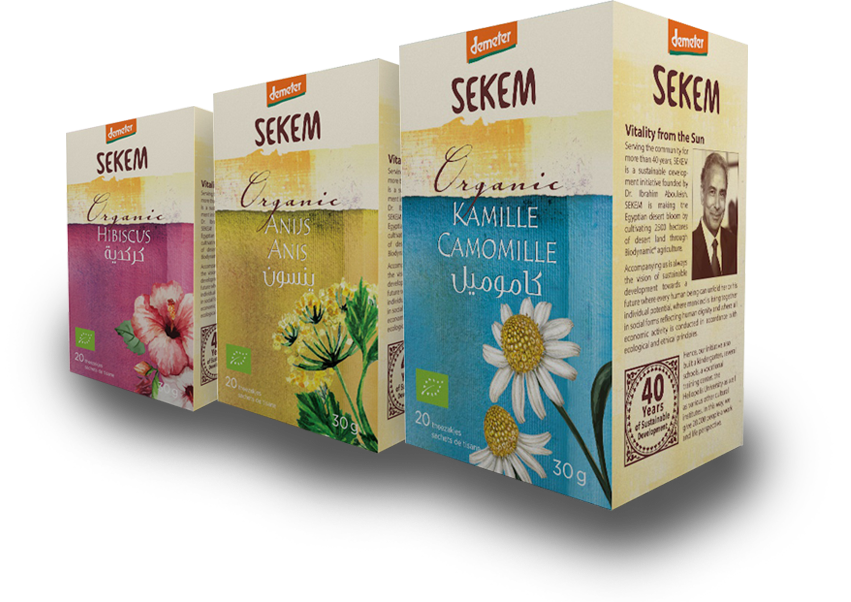 Sekem Thee - Biologisch-dynamische thee uit Egypte